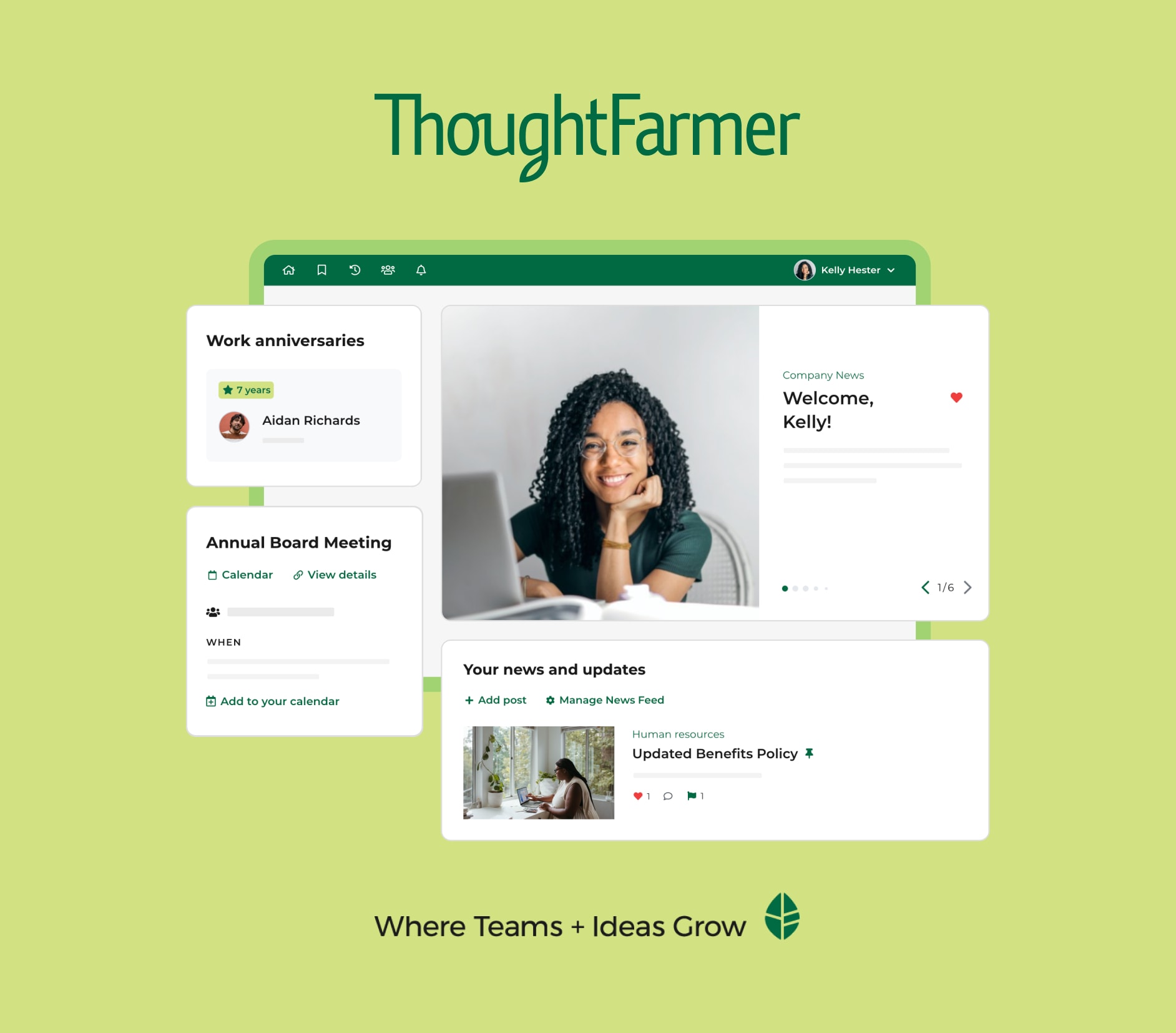 The best Intranet software for banks | ThoughtFarmer